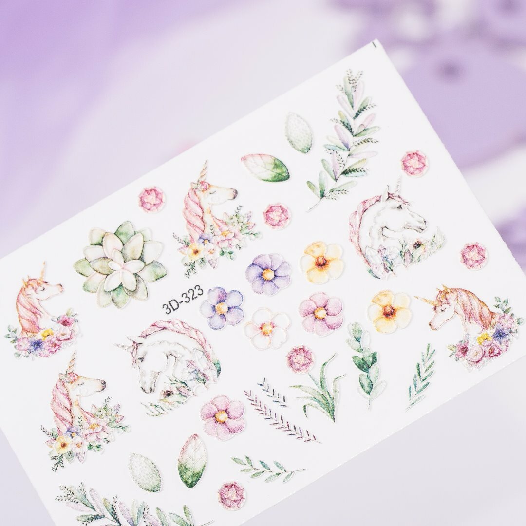 Слайдер-дизайн IVA NAILS 3D-323