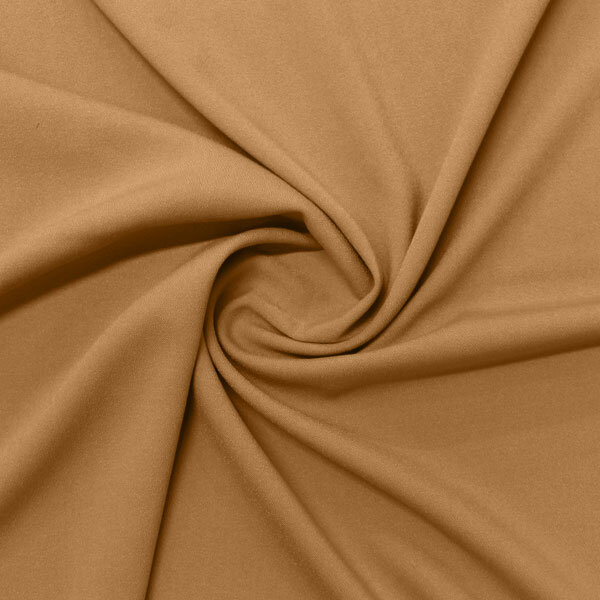 Костюмная ткань Ткани-100, 50% вискоза/2% эластан/48% полиэстер, коричневая, 1х1,5м