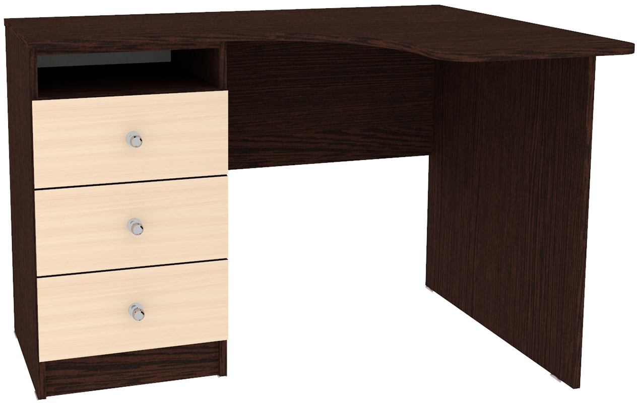Стол письменный Кадет Венге - Дуб Молочный