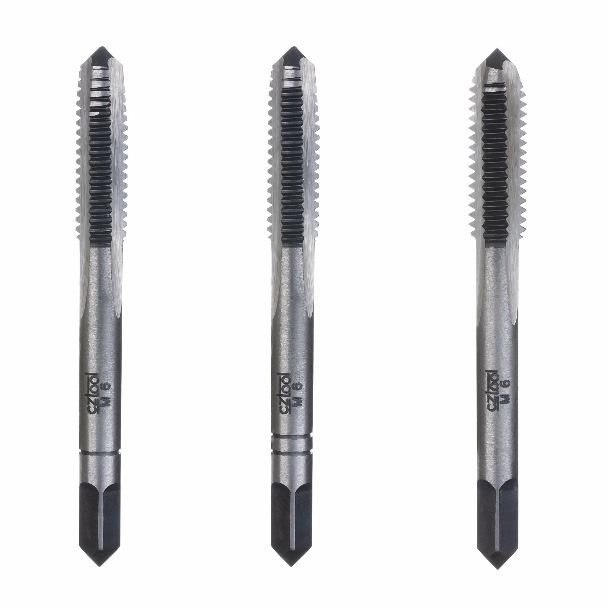 Набор метчиков 3шт Bucovice Tools 115CrV3 CSN223010 2n метрическая резьба М6х1,0 110060-3