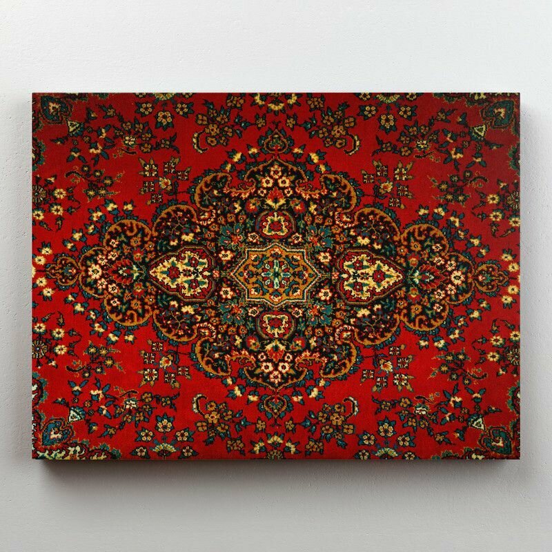 Интерьерная картина на холсте "Ковер как у бабушки в СССР" размер 30x22 см