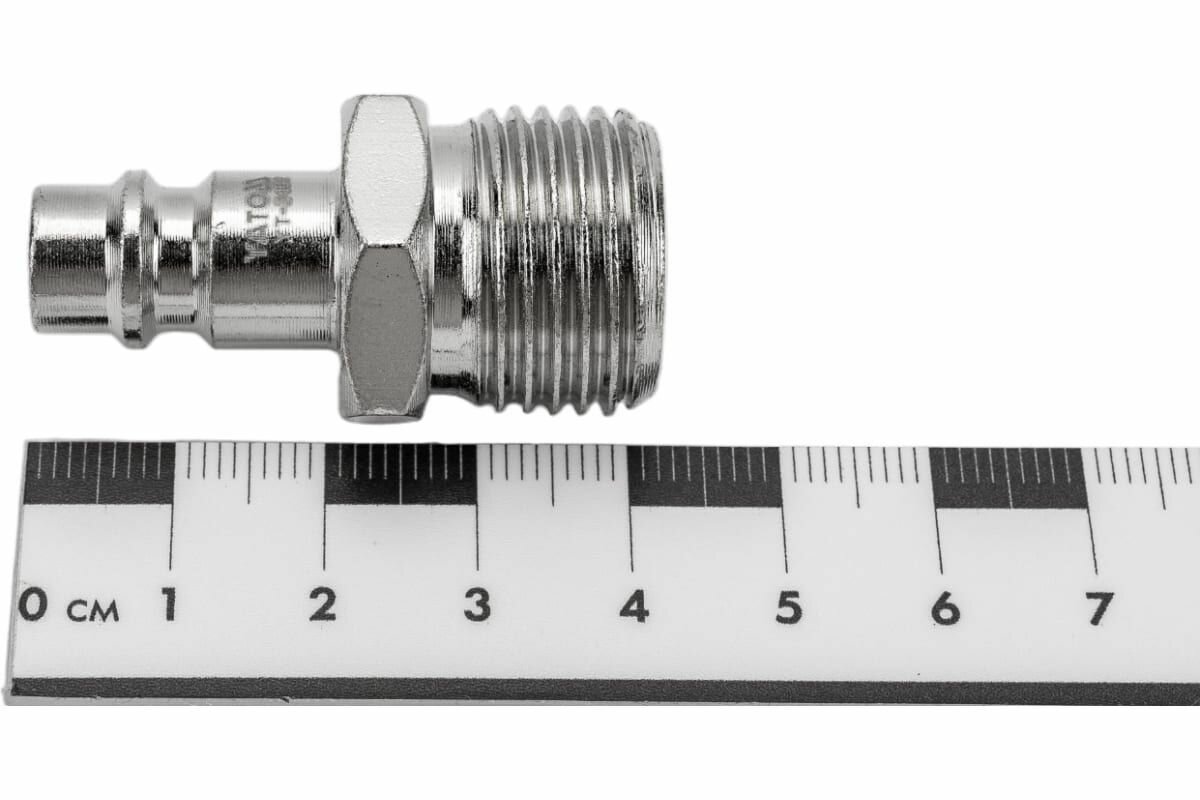 Быстроразъемное соединение рапид (папа)-1/2"M YATO YT-2402