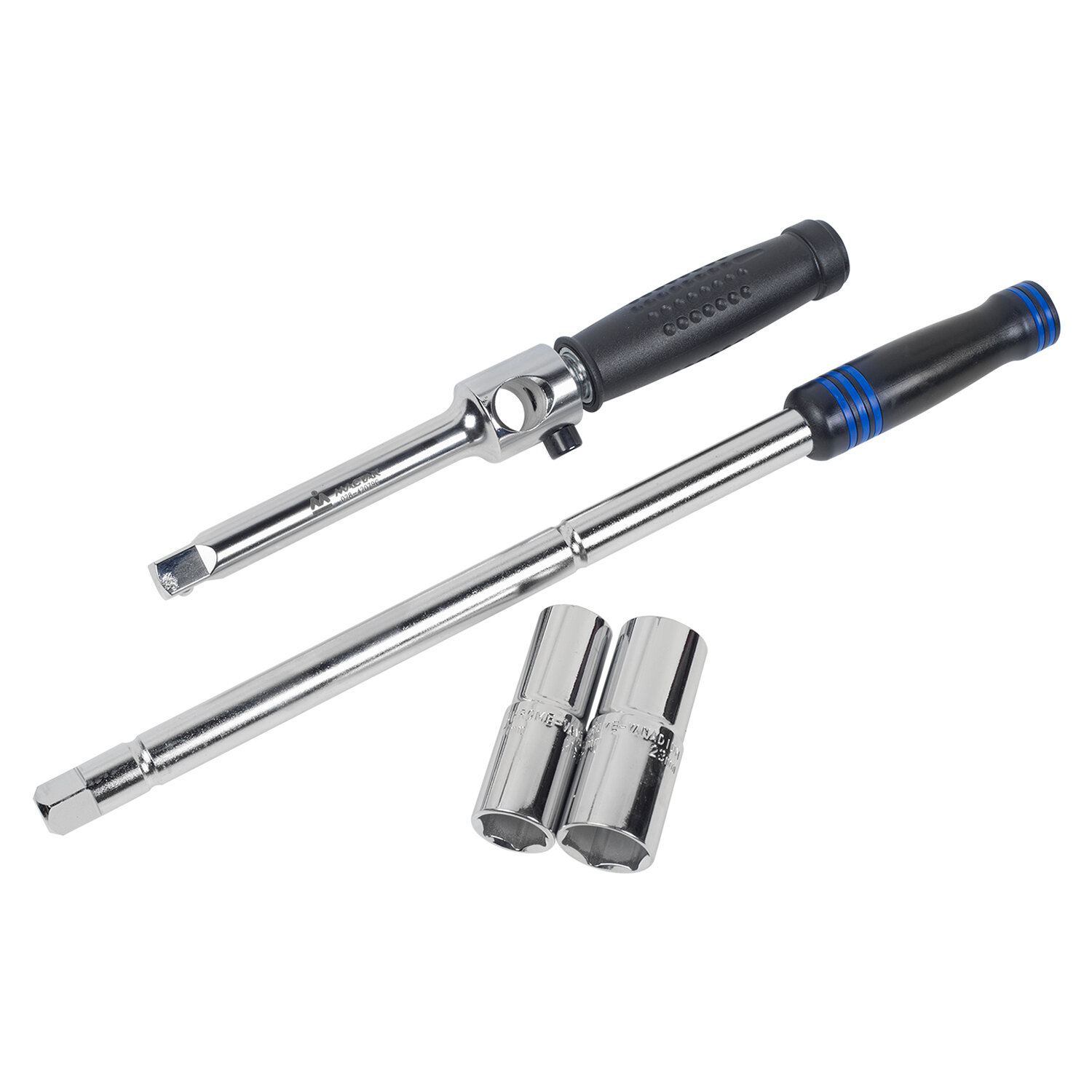 028-42079C Ключ балонный крестообразный 1/2", 17, 19, 21, 23 мм, кейс, разборный мастак 028-42079C