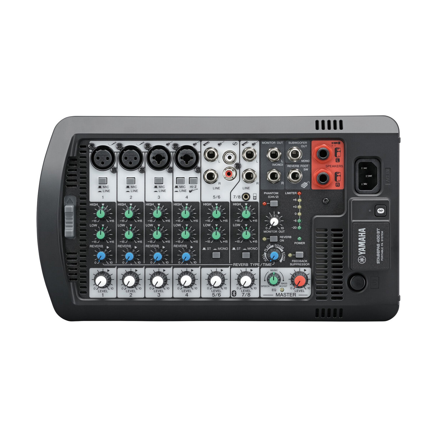 Звукоусилительный комплект Yamaha STAGEPAS 400BT 55 Гц - 20 кГц