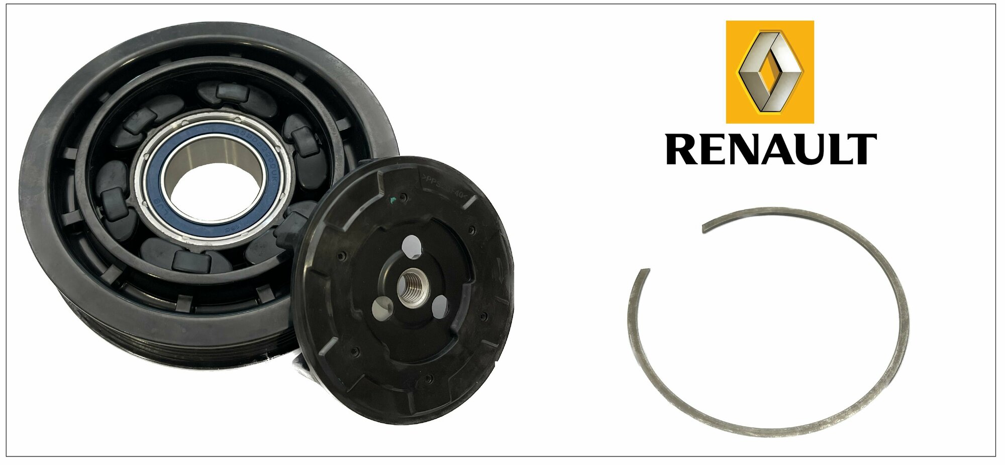 Муфта компрессора кондиционера Renault Megane CC, Grand Scenic III, Scenic III