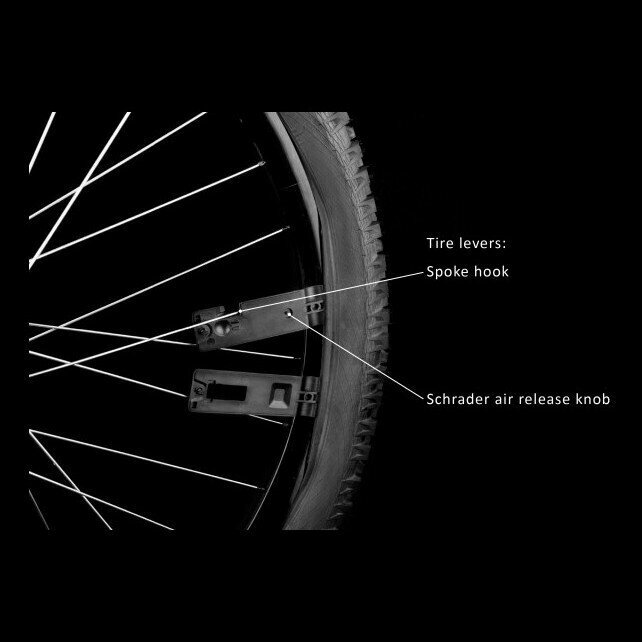 Ключ складной Birzman M-Torque Ranger 5Nm Black (BM16-MTORQUE-RA) биты и 2 монтажки для велосипеда