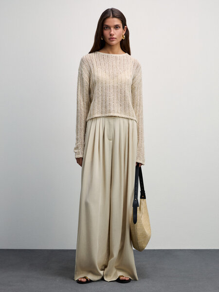 Брюки палаццо