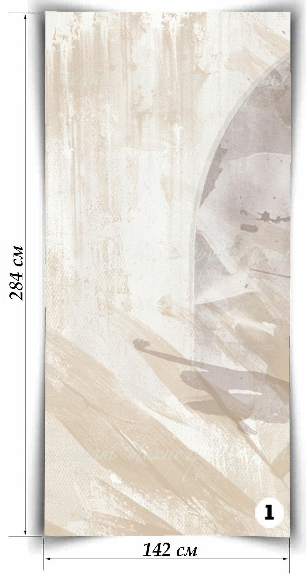 Мраморные обои Балерина, лист 142х284 см, 4,033 кв. м, толщина 2 мм, подходит для наружной и внутренней отделки, экологичный, состоит из натуральной мраморной кроошки