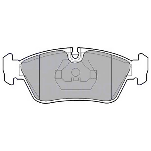 DELPHI LP710 (0252328717 / 038400 / 05P331) колодки тормозные дисковые 316i,316i compact,316i coupe,316i touring,318d,318d compact,318d
