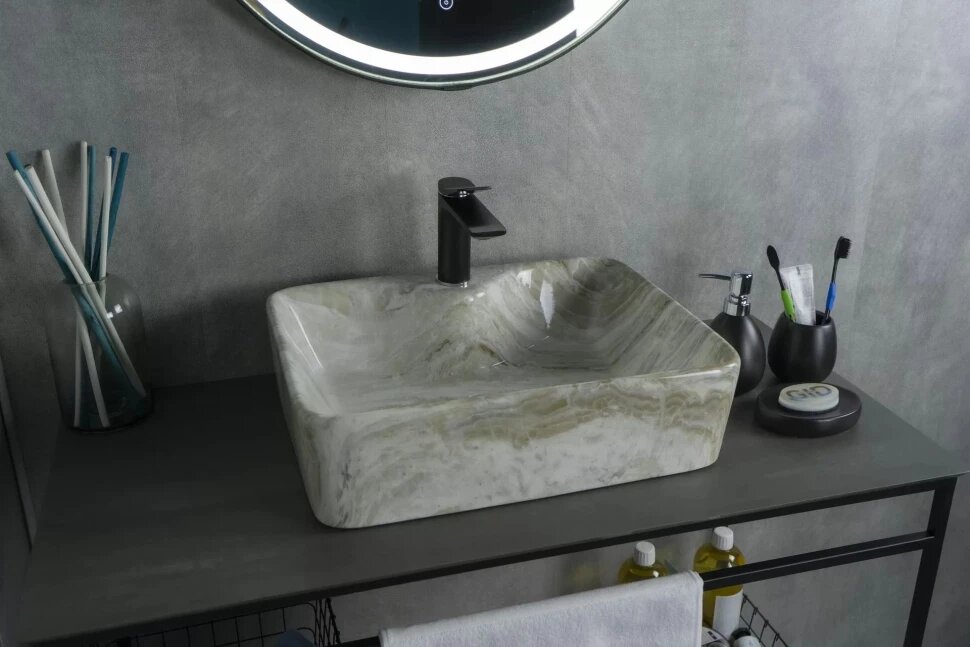 Раковина 48x37 см GID Stone Edition Mnc605