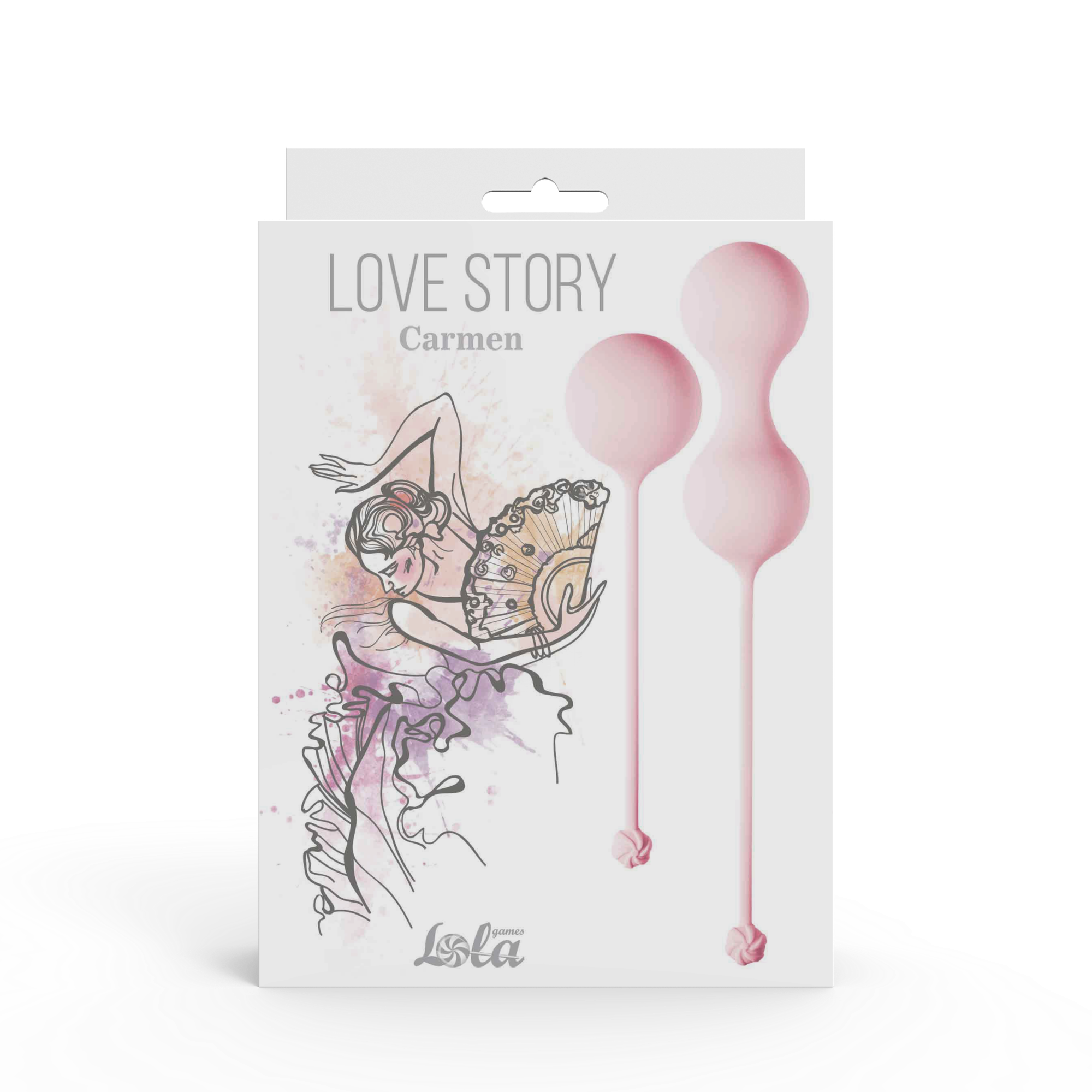 Набор вагинальных шариков Love Story Carmen Tea Rose 3011-01lola