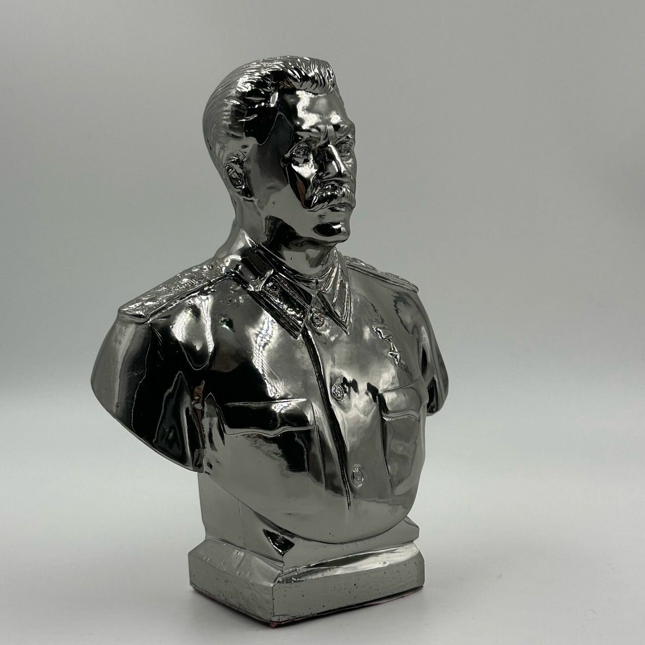 Бюст Иосиф Сталин Высота 15 см Полистоун, Искусственный Камень