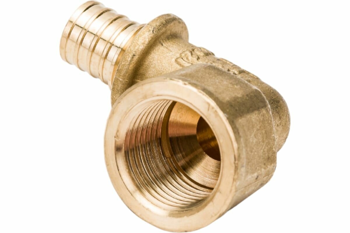 Переход на внутреннюю резьбу угловой ELSEN MONOLIT - 20 x 1/2" (для труб из сшитого полиэтилена, латунь)