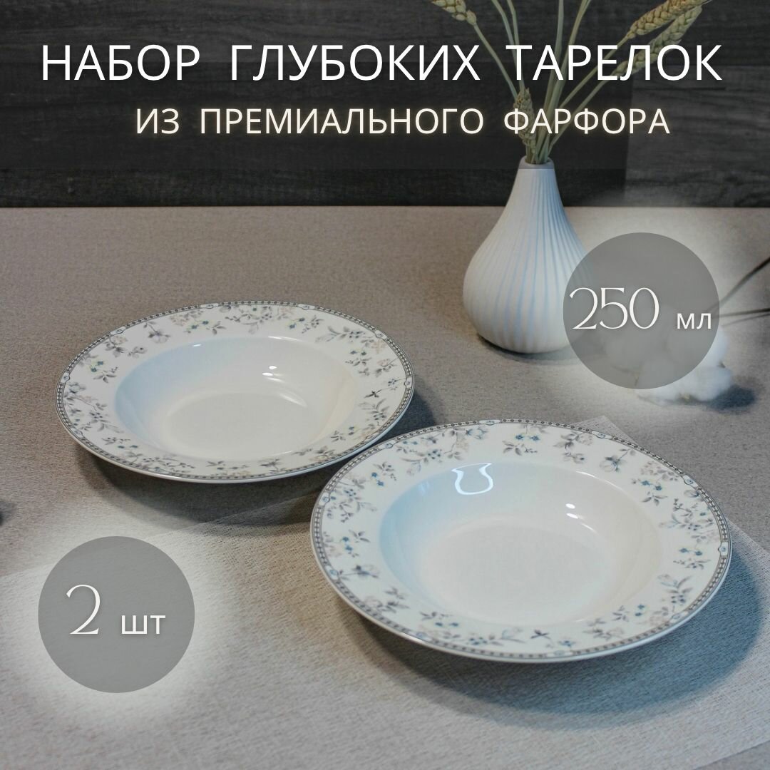 Набор тарелок 220мм 2 шт