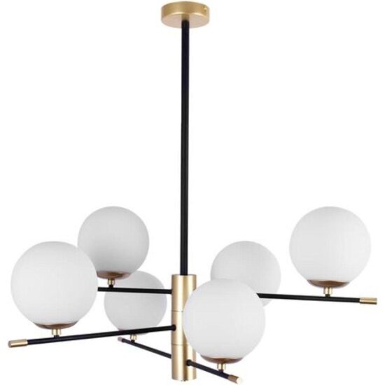 Подвесная люстра Arte Lamp Arkab A2225LM-6BK