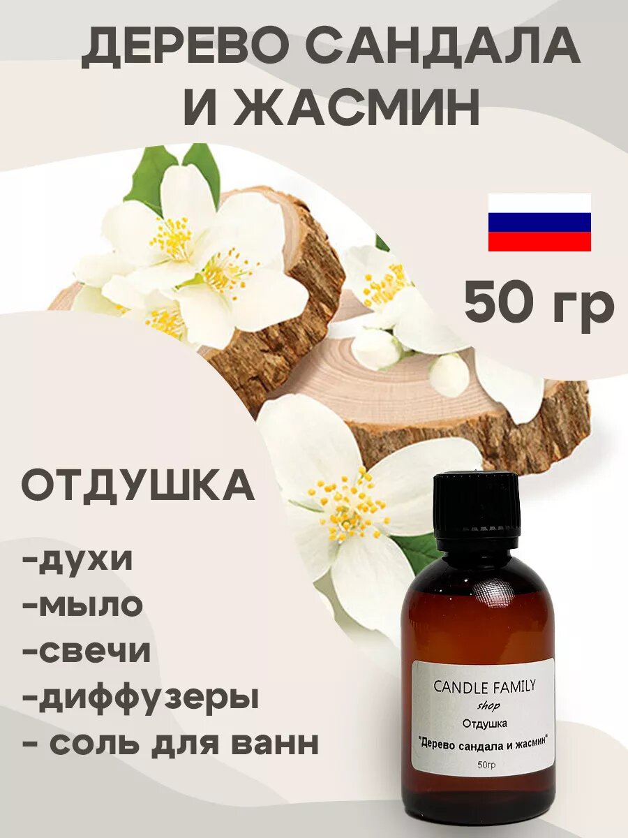 Отдушка для свечей и мыла. Ароматизатор косметический