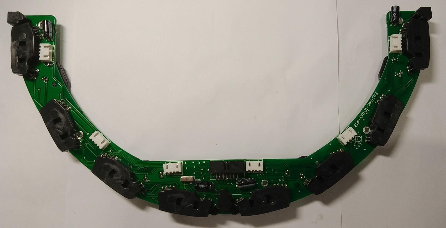 Плата управления передними датчиками сближения (столкновения) (EUP_VR101-PHOTO3) робота пылесоса Hyundai Robot Vacuum Cleaner (H-VCRQ70)