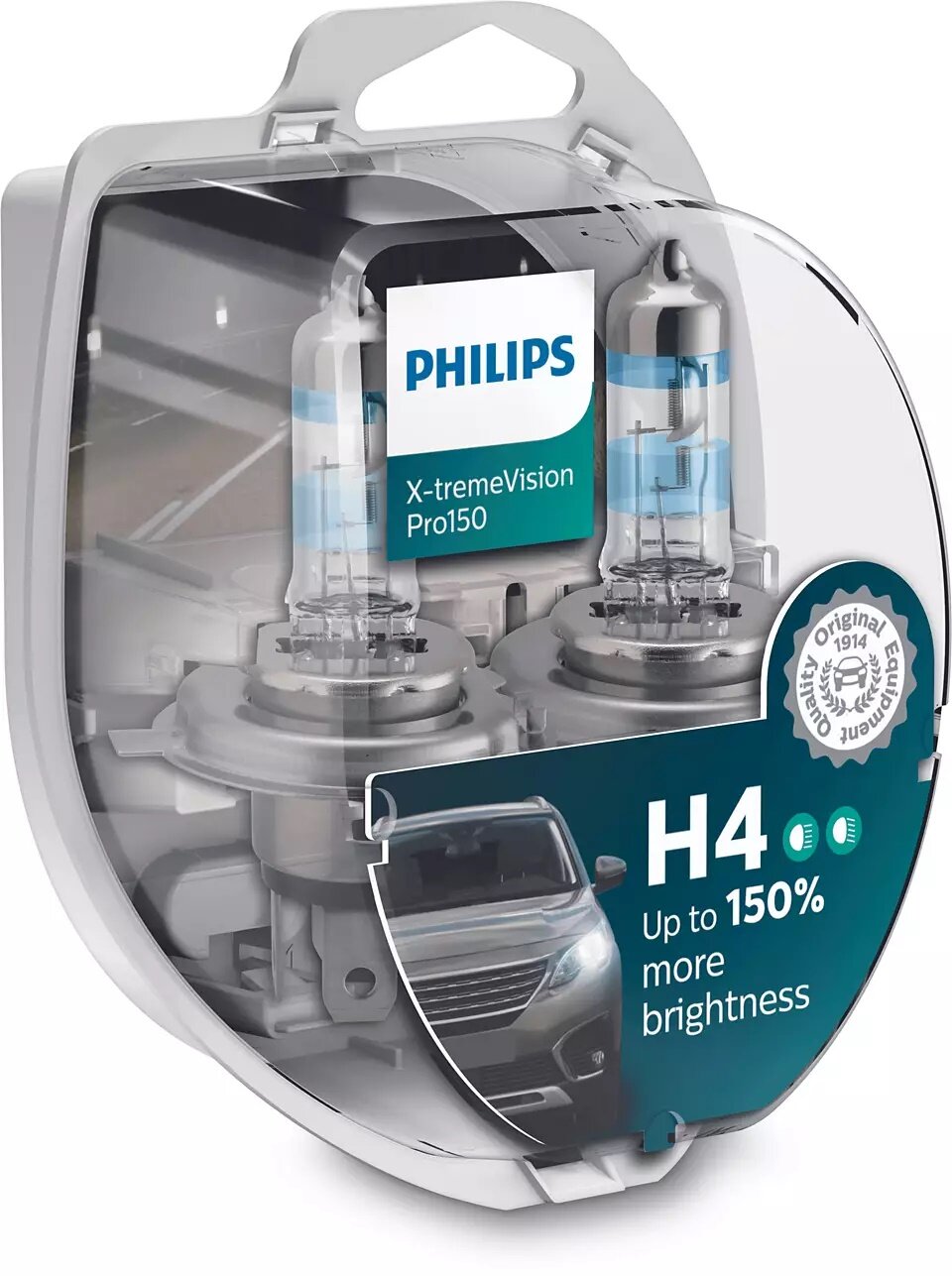 Лампа Philips H4 X-treme Vision Pro150