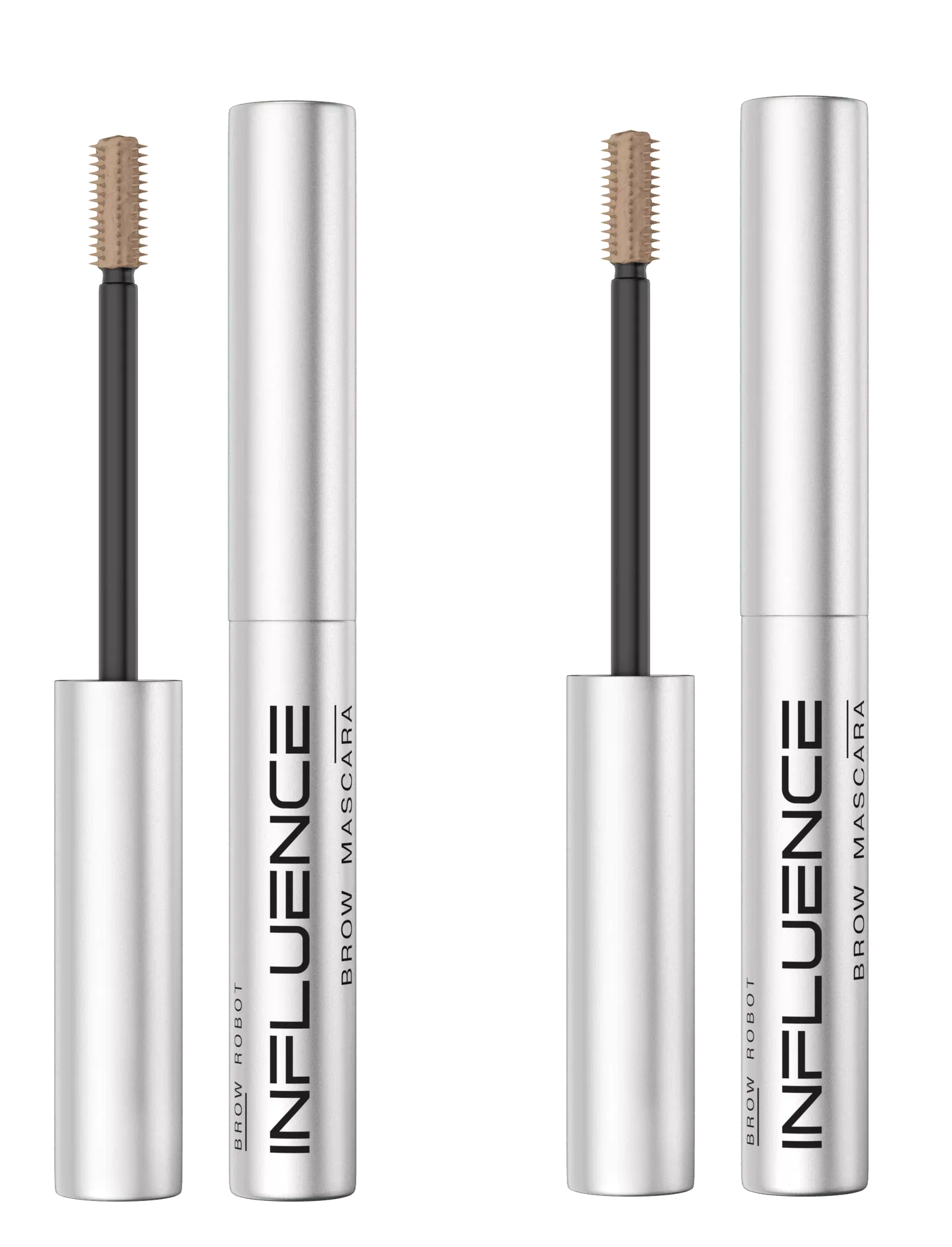 Influence Beauty Тушь для бровей Brow robot/Brow mascara тон/shade 01 2 шт