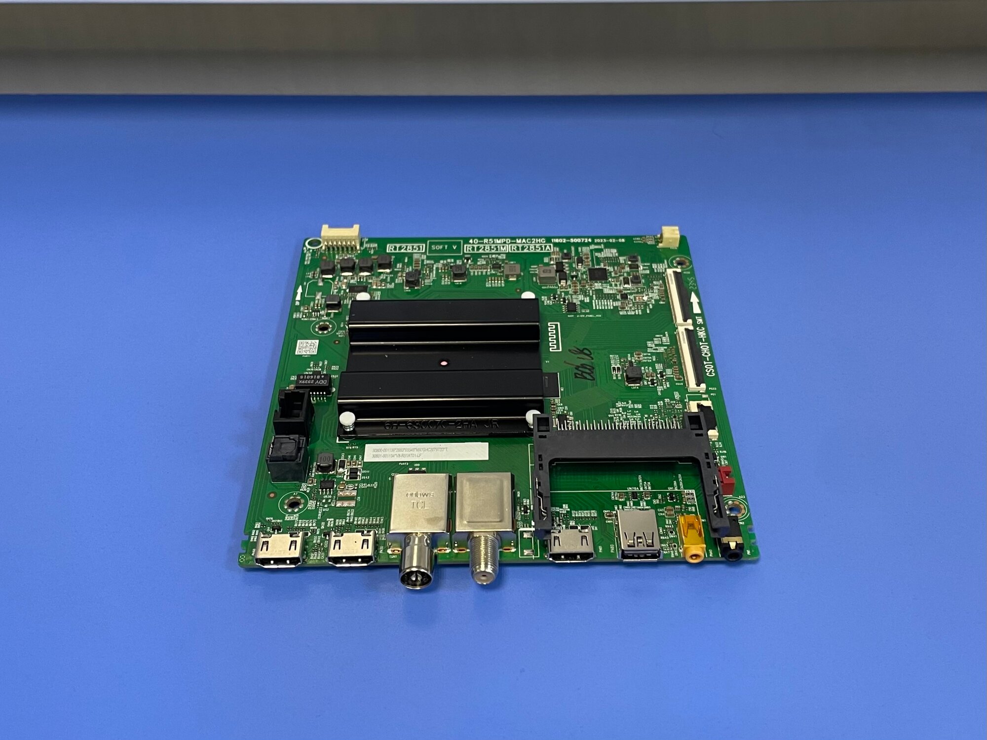 Основная плата 40-R51MPD-MAC2HG телевизора TCL 43P637