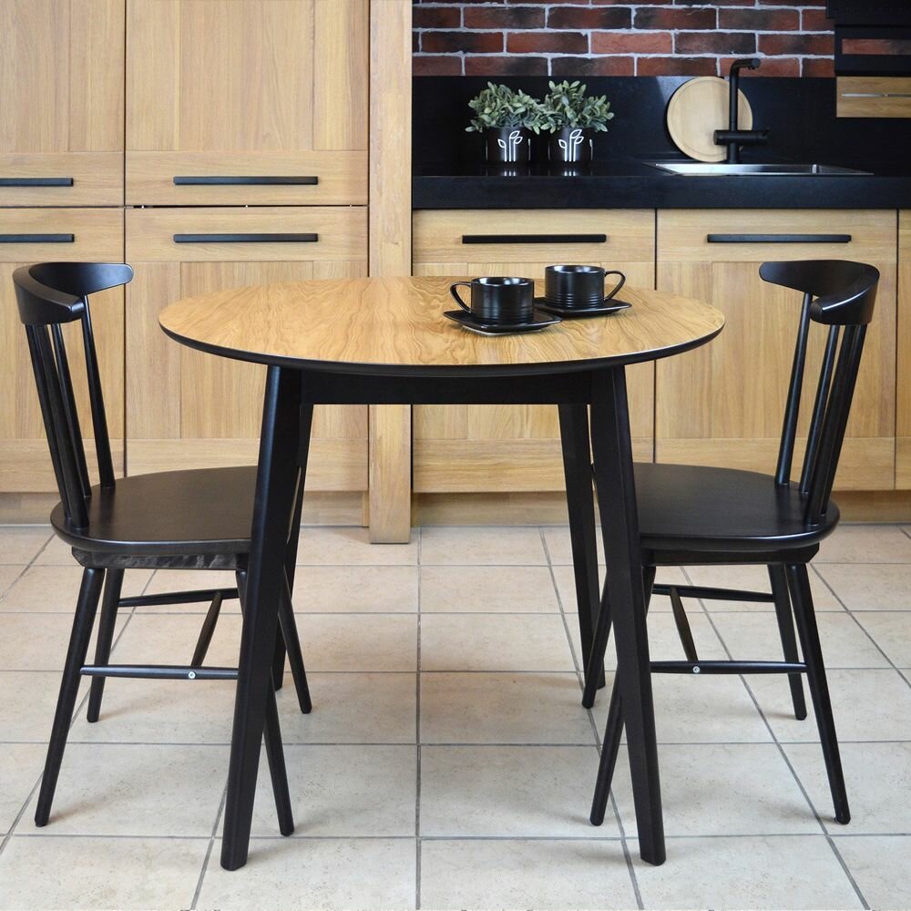 Стол Марсель 1000 (Дуб натуральный - Венге)