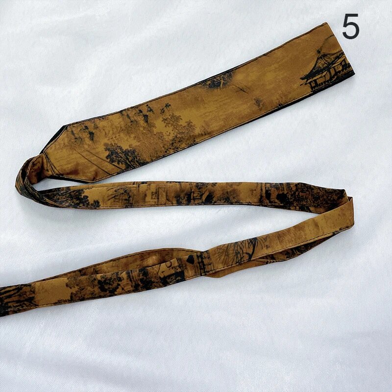 Женский атласный пояс Оби 5