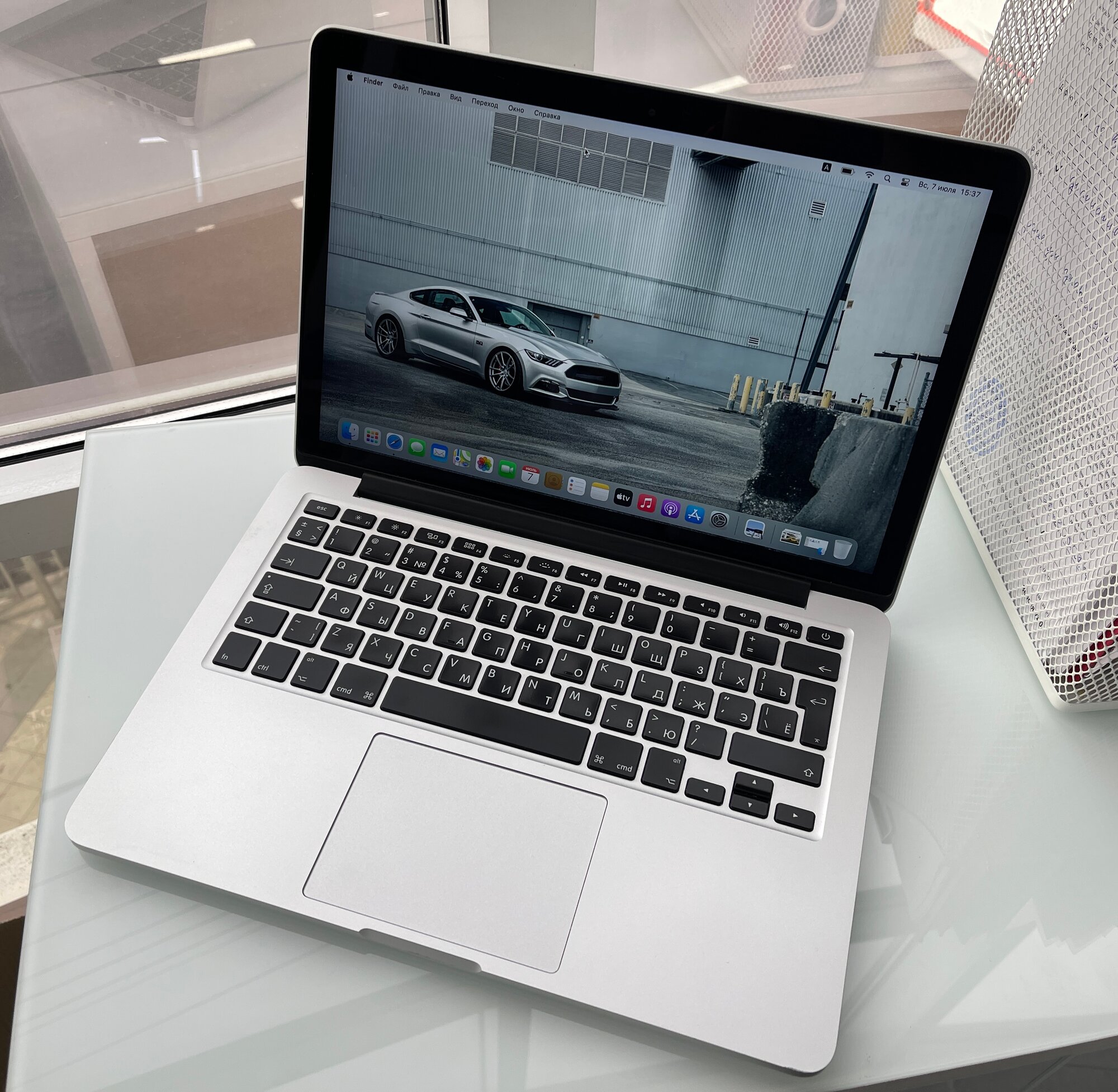 Ноутбук Apple Macbook Pro 13 2015 Retina A1502 (производство 2016) Core i5 2.7Ггц 2 ядра / ОЗУ 8ГБ / Объем SSD 128GB / Silver