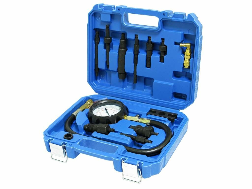 Компрессометр для дизельных двигателей 12 пр в кейсе маякавто м912