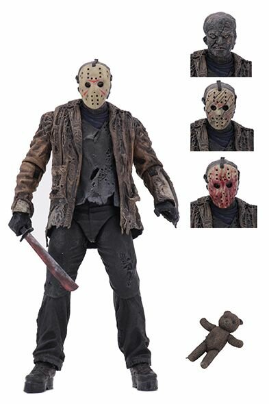 Подвижная фигурка Джейсон Вурхиз из фильма Фредди против Джейсона Freddy vs Jason Ultimate NECA
