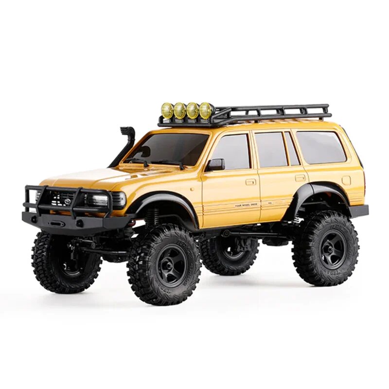 FMS 1/18 LC80 Радиоуправляемый внедорожник Yellow RTR