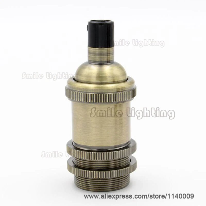 Латунный патрон для лампы E14 REACHYEA Bronze