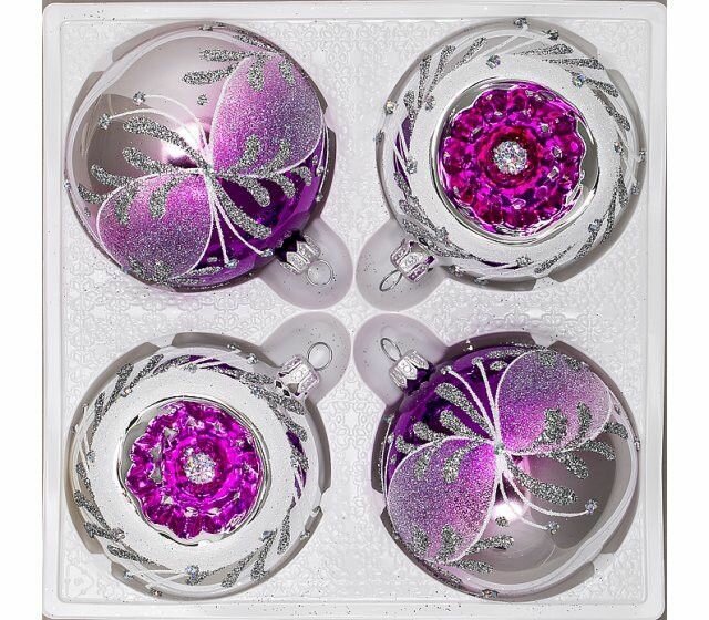 Набор "Зимние фонарики" 4х85мм