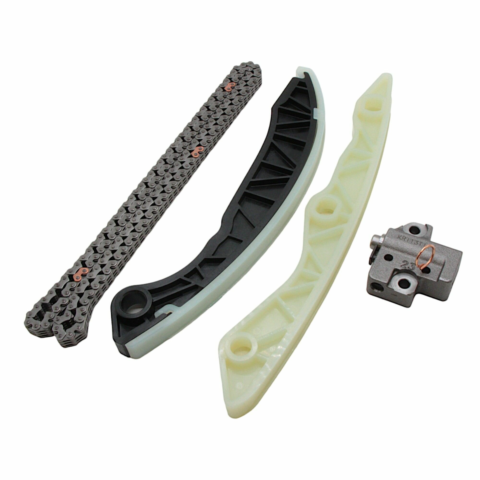 Комплект ГРМ Оригинал G4K. 2.0-2.4 (цепь+натяжитель+два успокоителя) Sonata Tucson iX35 Santa_Fe Optima Sorento Sportage