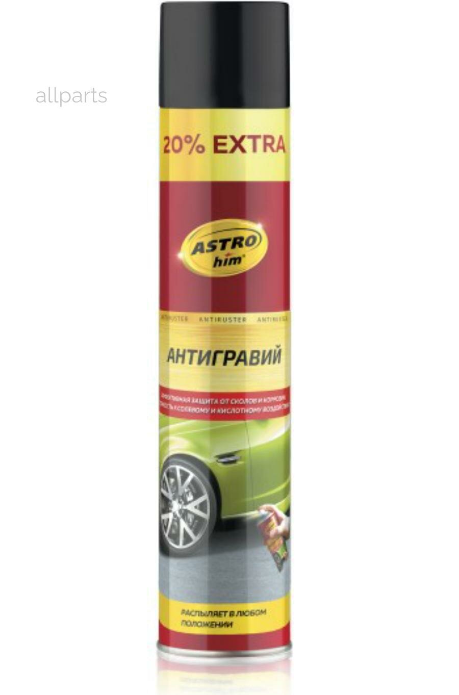 ASTROHIM AC4771 Антигравий, черный, серия Antiruster, аэрозоль 1000 мл ASTROhim AC4771 ASTROhim AC4771