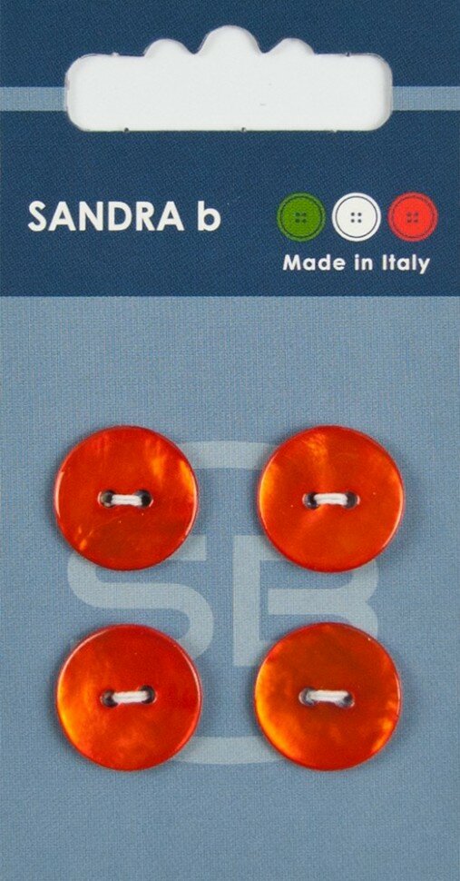 #CARD044 Пуговицы Sandra 4 шт