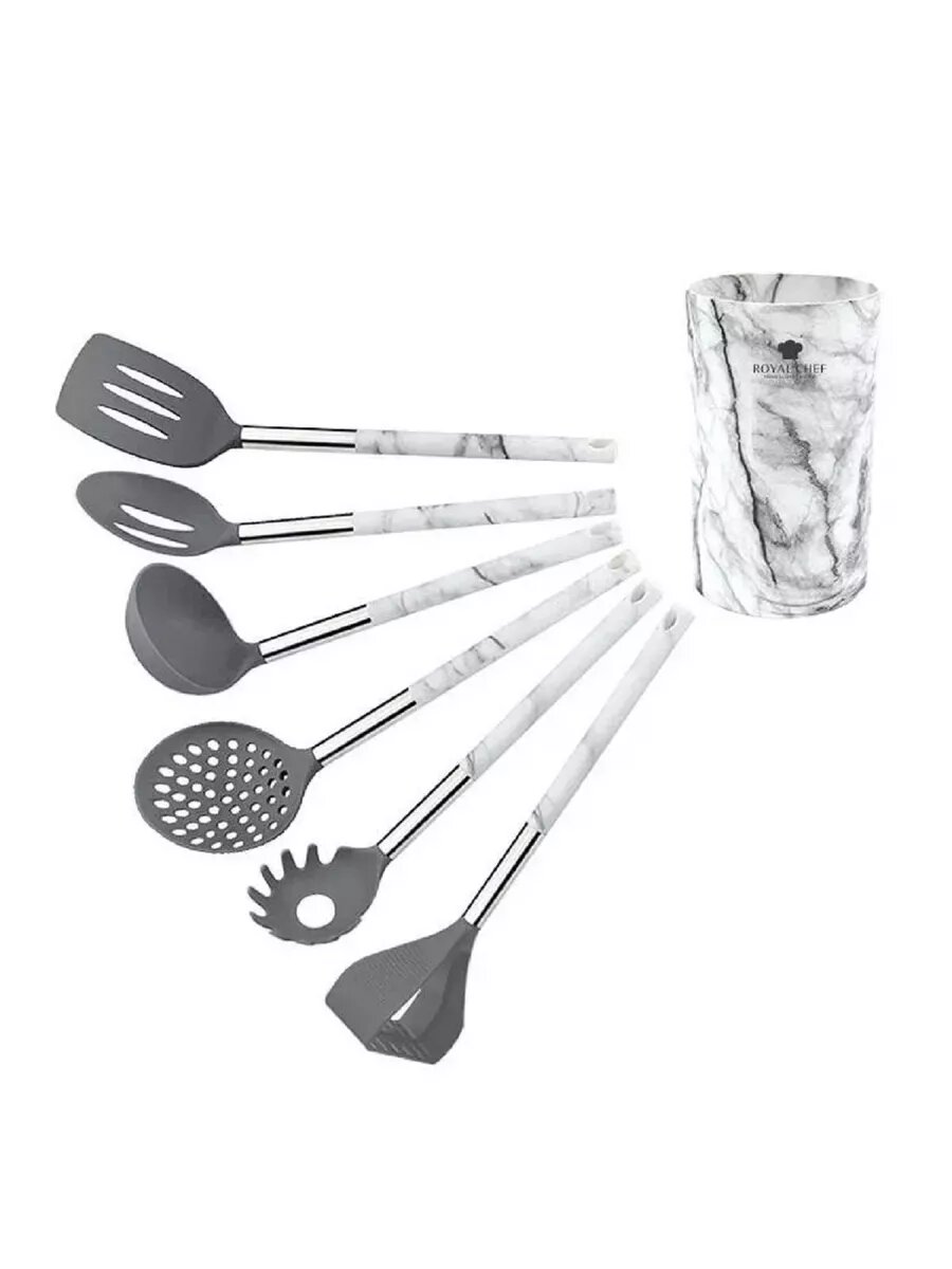 Набор кухонных половников на подставке