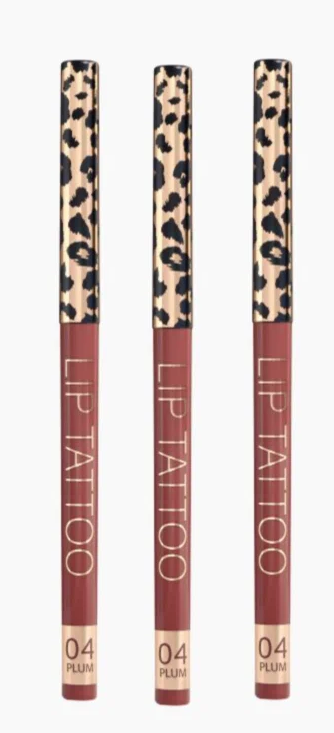 Автоматический карандаш для губ Stellary Automatic lipliner, тон 04 Plum, 0,28 г 3 шт