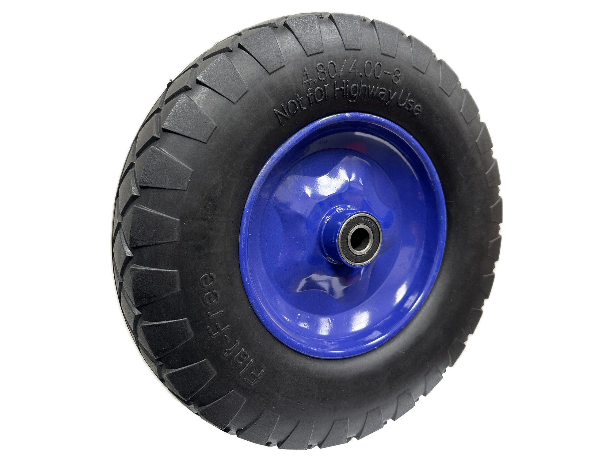 Колесо пенополиуретан PU-3000 (г/п 150кг, Ф 380мм) (20мм 6204, черный)