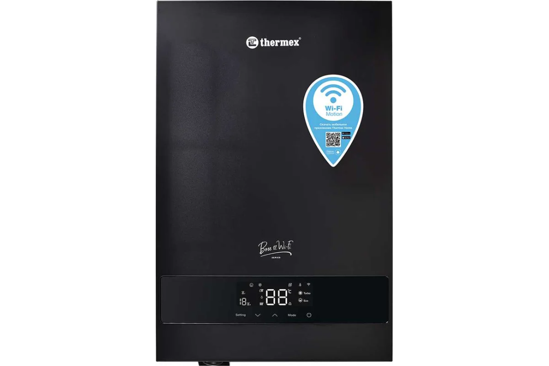 Отопительный котёл Thermex Boss 12 Wi-Fi (черный)