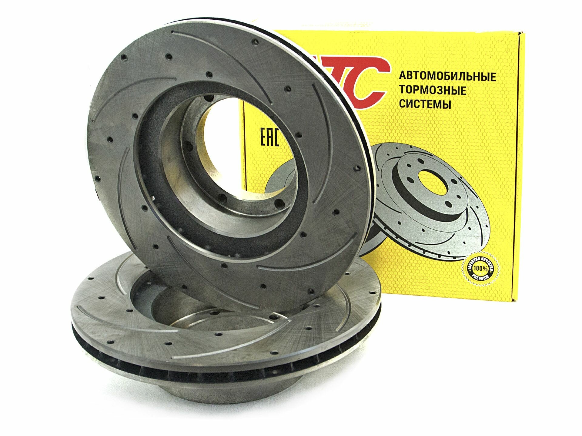 Диск тормозной ГАЗ 3302 Газель (перфор, вентил, проточ.) АТС