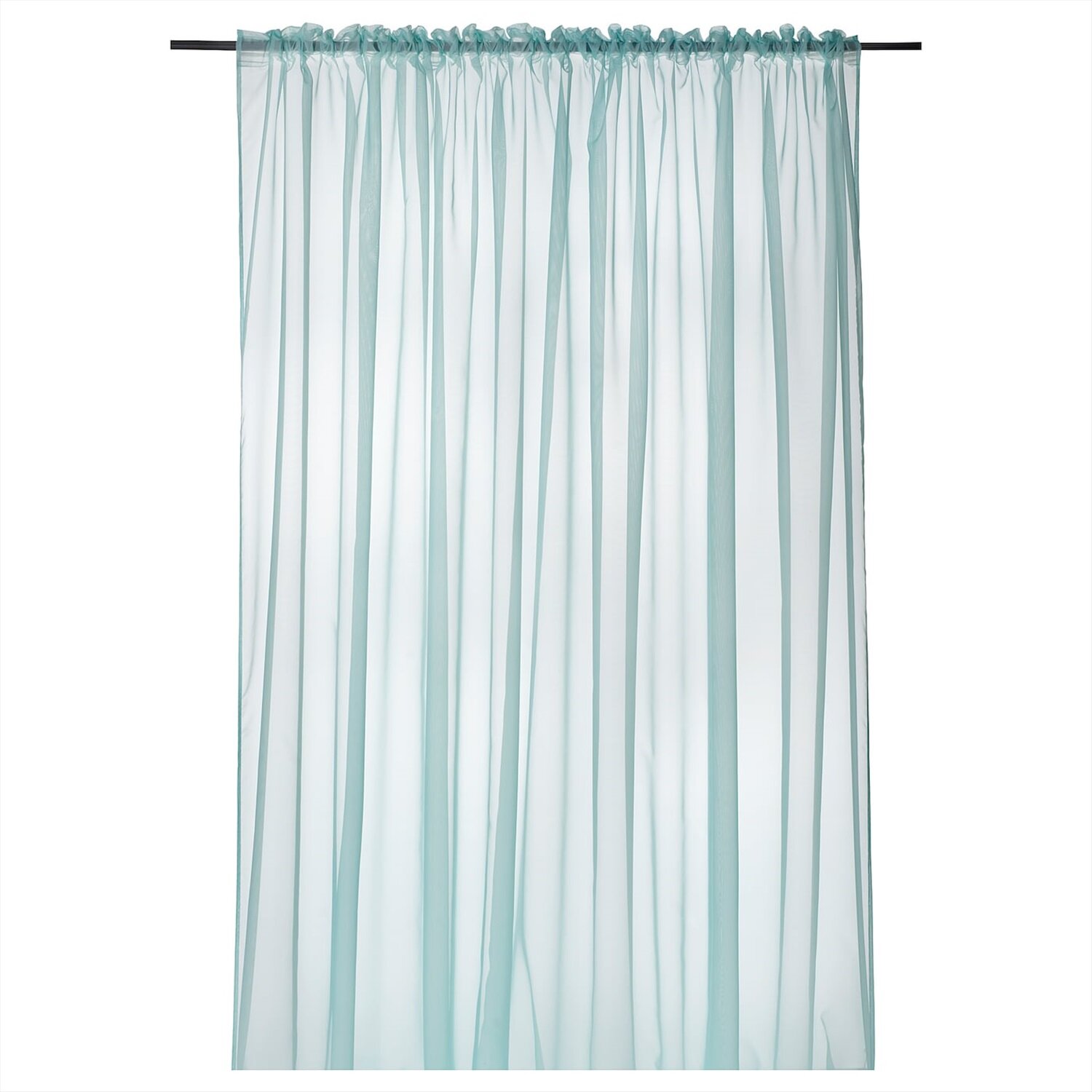 Тюль икеа "Ревлуммер", размер 300 х 300 см, полиэстер, цвет синий