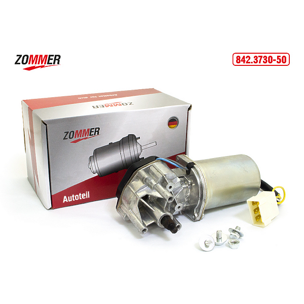ZOMMER 842373050 мотор стеклоочистителя ваз 2110, 2170, 2123, калина (d=12 мм)