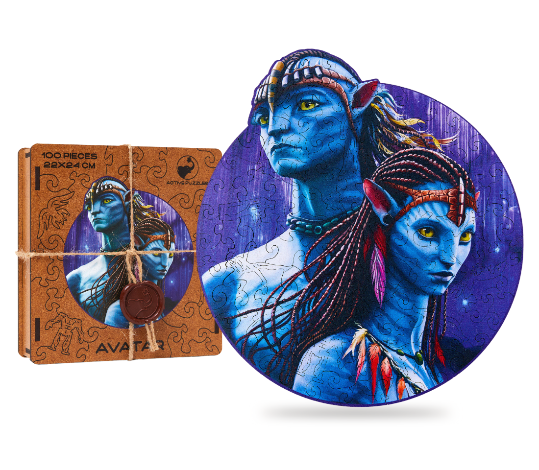Деревянный пазл Active Puzzles "Аватар", 100 деталей, авторская тематика, дерево