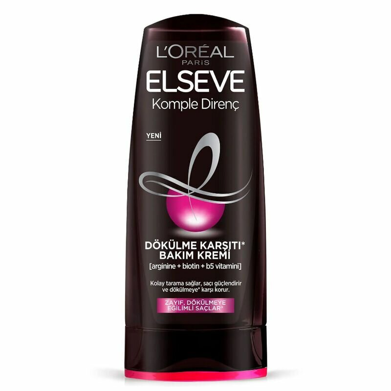 L'Oral Кондиционер для ослабленных волос Elseve Komple Diren с биотином, провитамином В5 и аргинином, 360 мл (Франция)