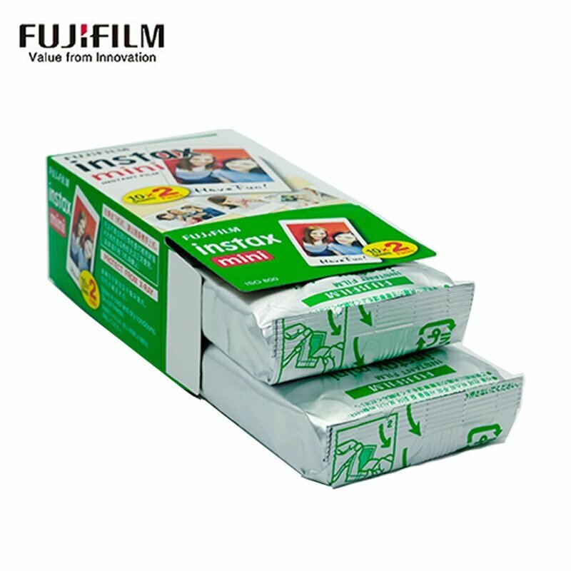 Fuji Fujifilm Instax мини пленка белая 10/20/40/60/80/100 листов 20 sheets