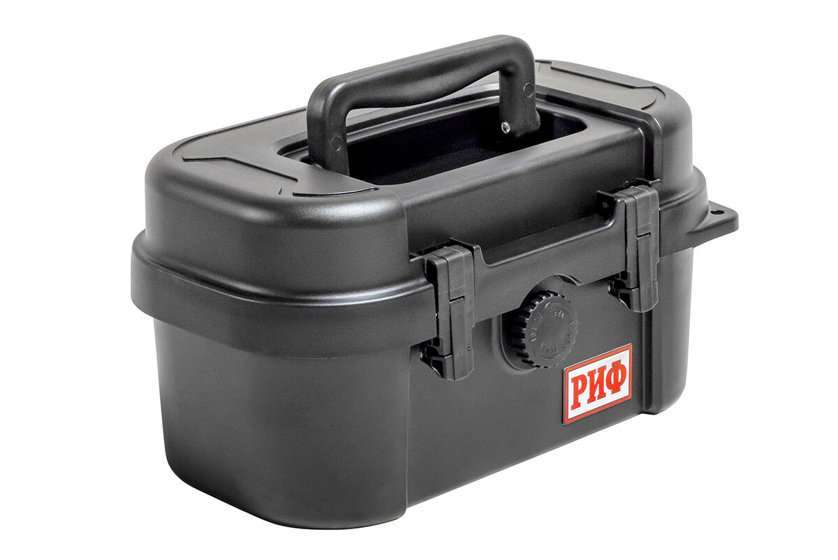 Кейс защитный ударопрочный РИФ 260х155х139 мм IP67, черный, арт. WR-11