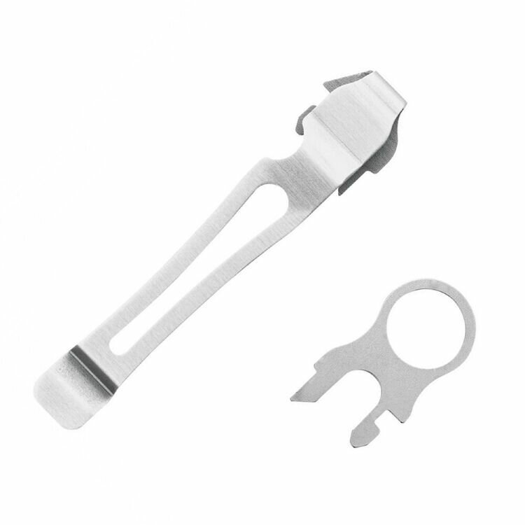 Leatherman комплект клипса съемная и кольцо серебристая 934850