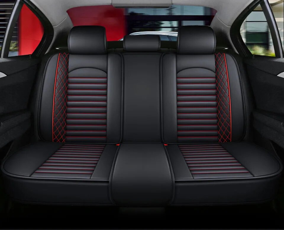 Чехлы на автомобильные сиденья для VW Passat B5 Polo Golf Tiguan чехлы на сиденья машины Funda Asiento Coche Universal Accesorios Para Auto only rear seat