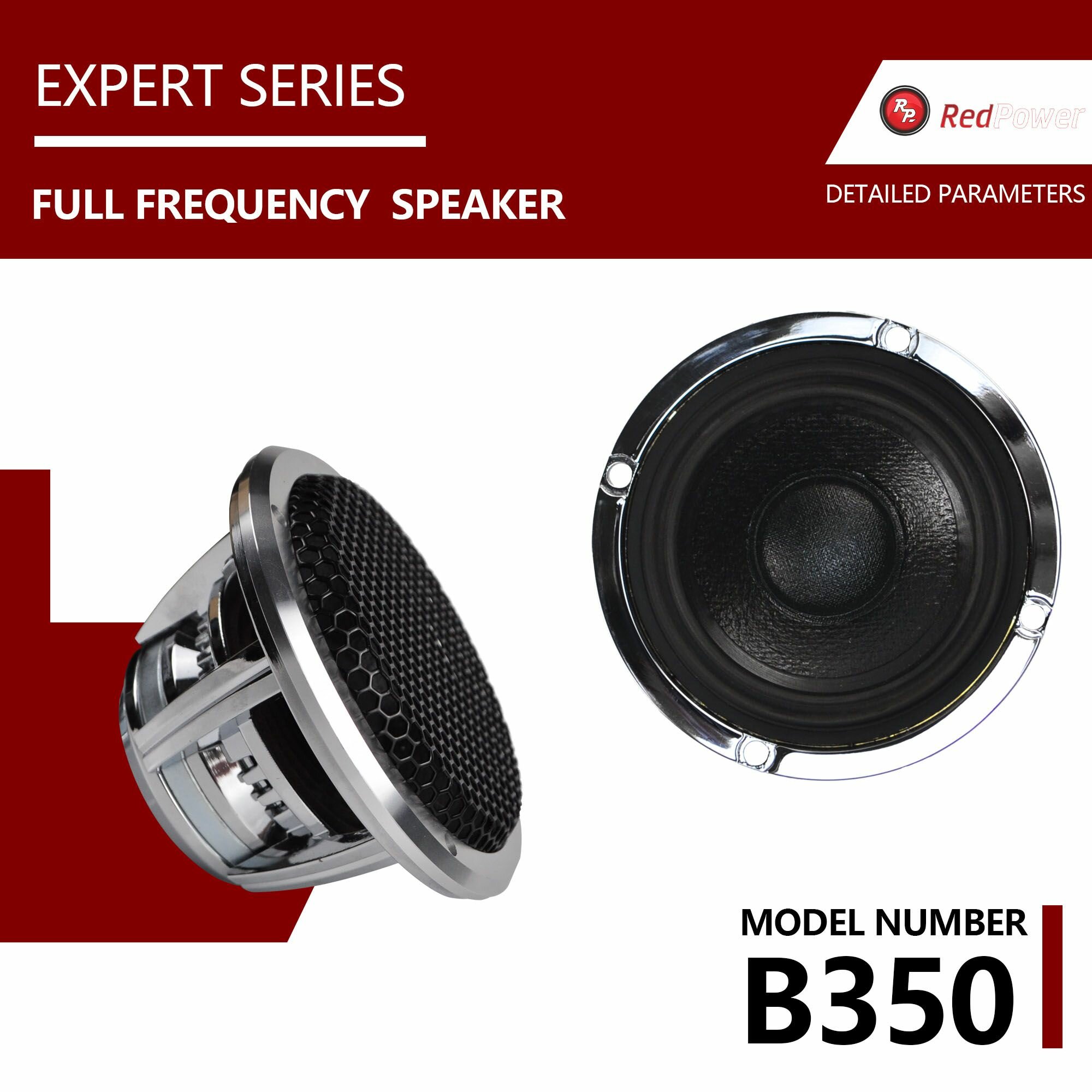 СЧ динамики 3,5 дюйма Redpower B350
