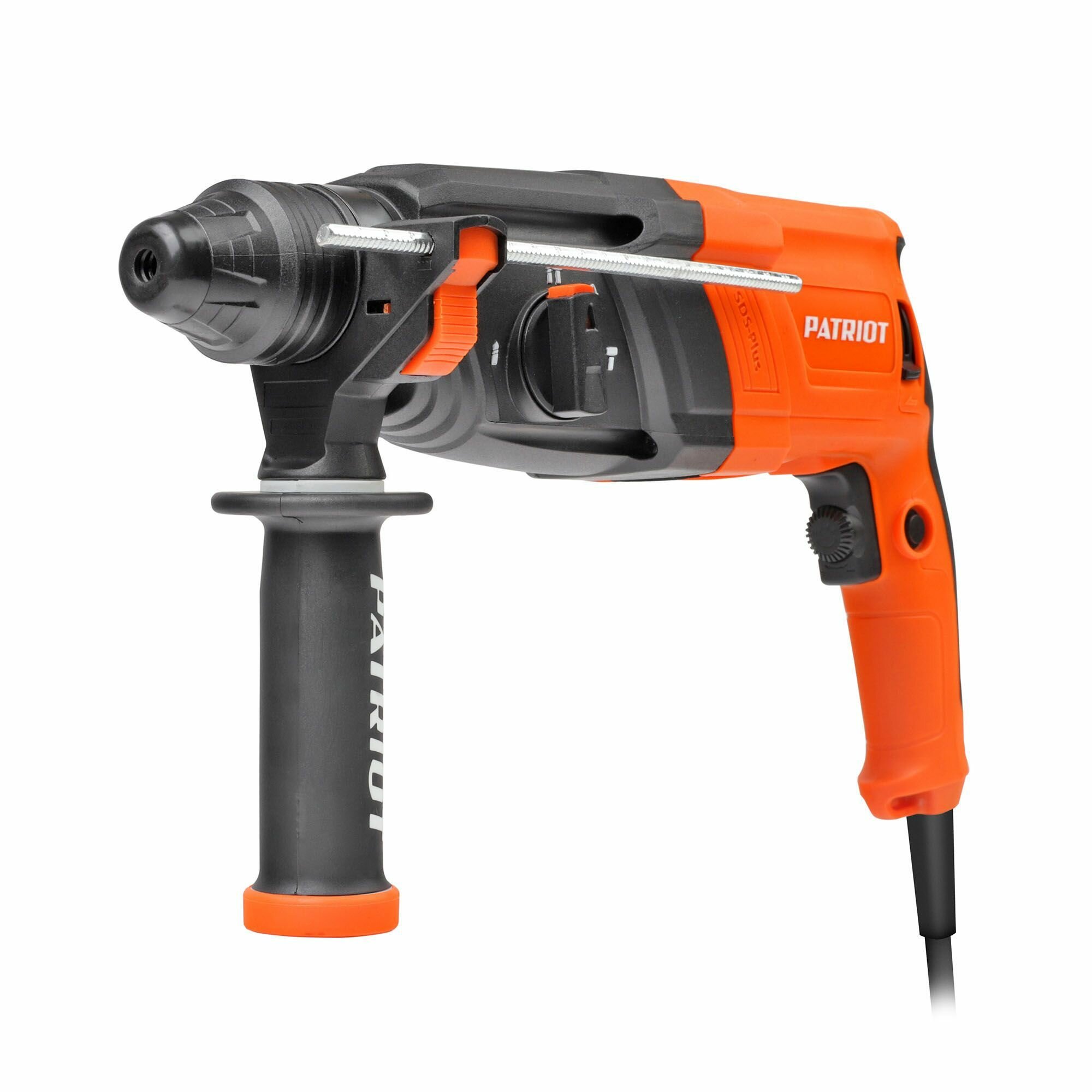 Перфоратор PATRIOT RH243 SDS-Plus, 3 режима, 770 Вт, с кейсом, морозостойкий сетевой кабель 2,1 м